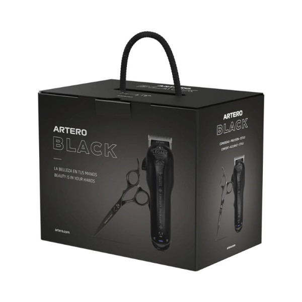 PACK Artero Black Tijera One Dark + Máquina Legacy Profesional